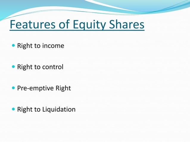 Investment management of equity shares | PPT