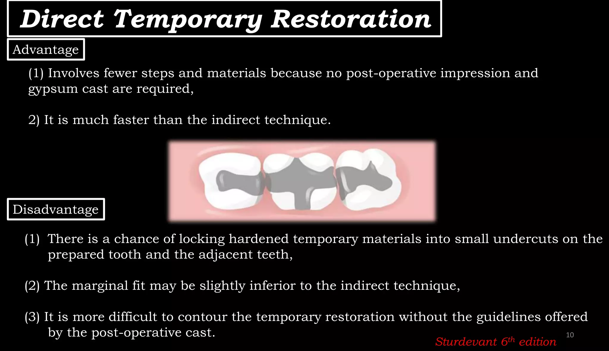 CEMENTATION OF INLAY AND VARIOUS TECHNIQUE FOR TEMPORIZATION | PPTX