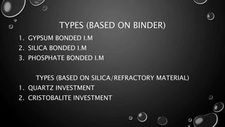 Investment Materials | PPTX