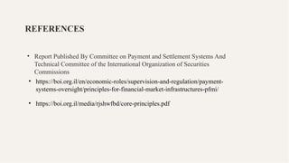 Investment Management seminar on Principles of FMI | PPTX