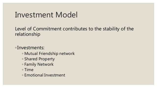 Investment model