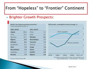 Investment opportunities in africa (1) | PPTX