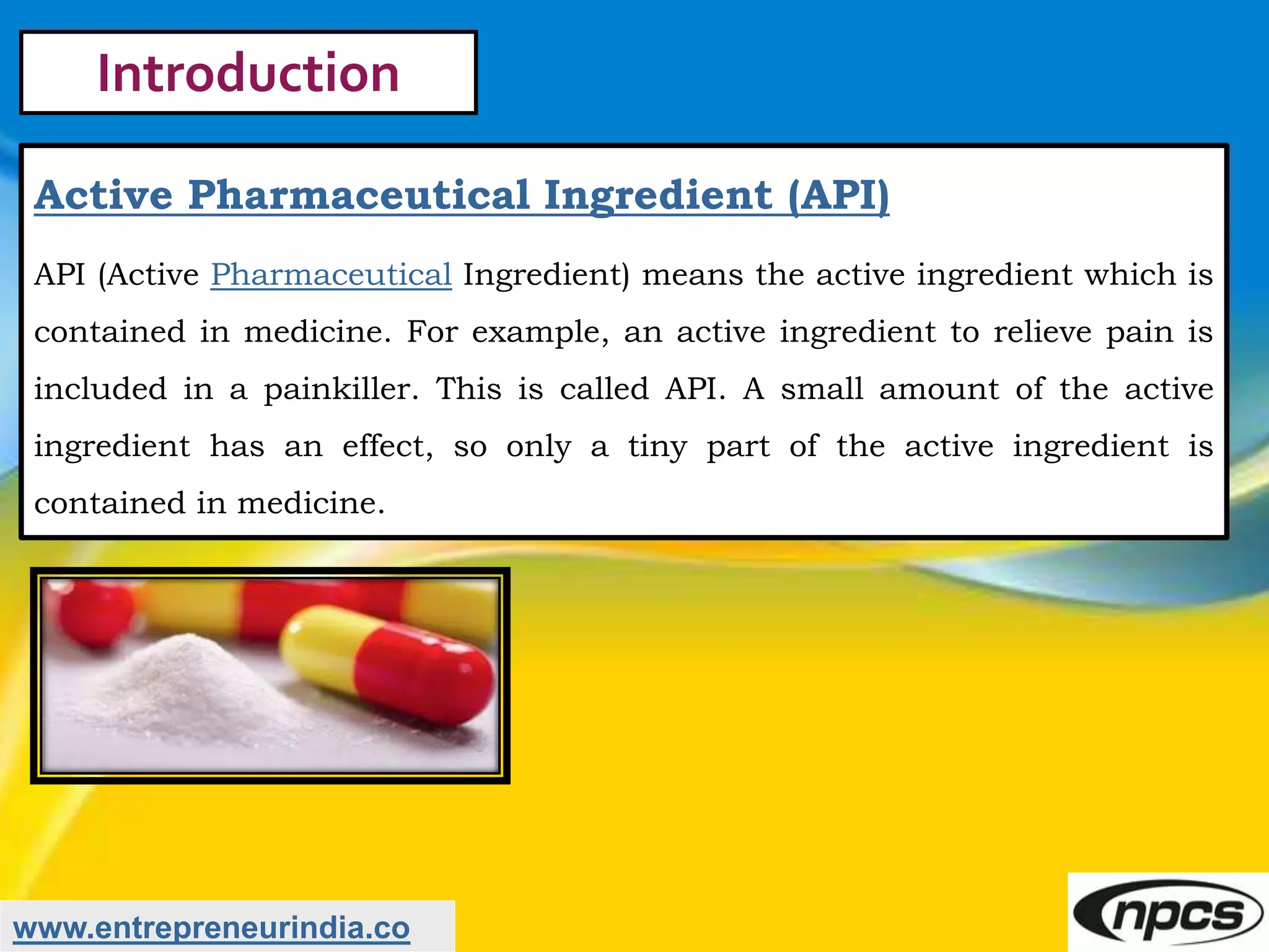 Investment Opportunities in API Bulk Drugs & Intermediates ...