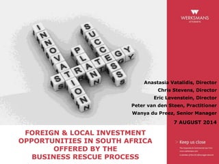 Foreign & local investment opportunities in South Africa offered by the ...