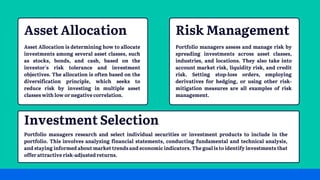 Investment Portfolio Management - Wealth Management Expert | Sumter | PPT