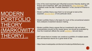 Investment ppt | PPT
