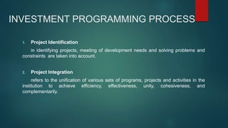 Investment Programming | PPTX