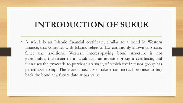 Sukuk | PPT | Free Download