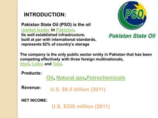 Investment project oil and gas sector company (pso) | PPT