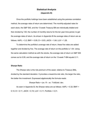 Investment Proposal | PDF