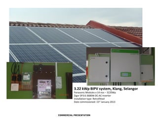 Investment proposal for solar pv system training modules | PPT