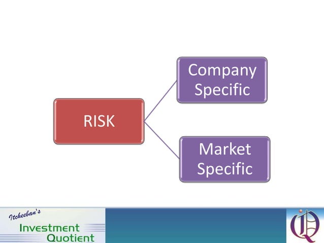 Investment – risk & return | PPTX