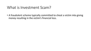 Investment Scam.pptx