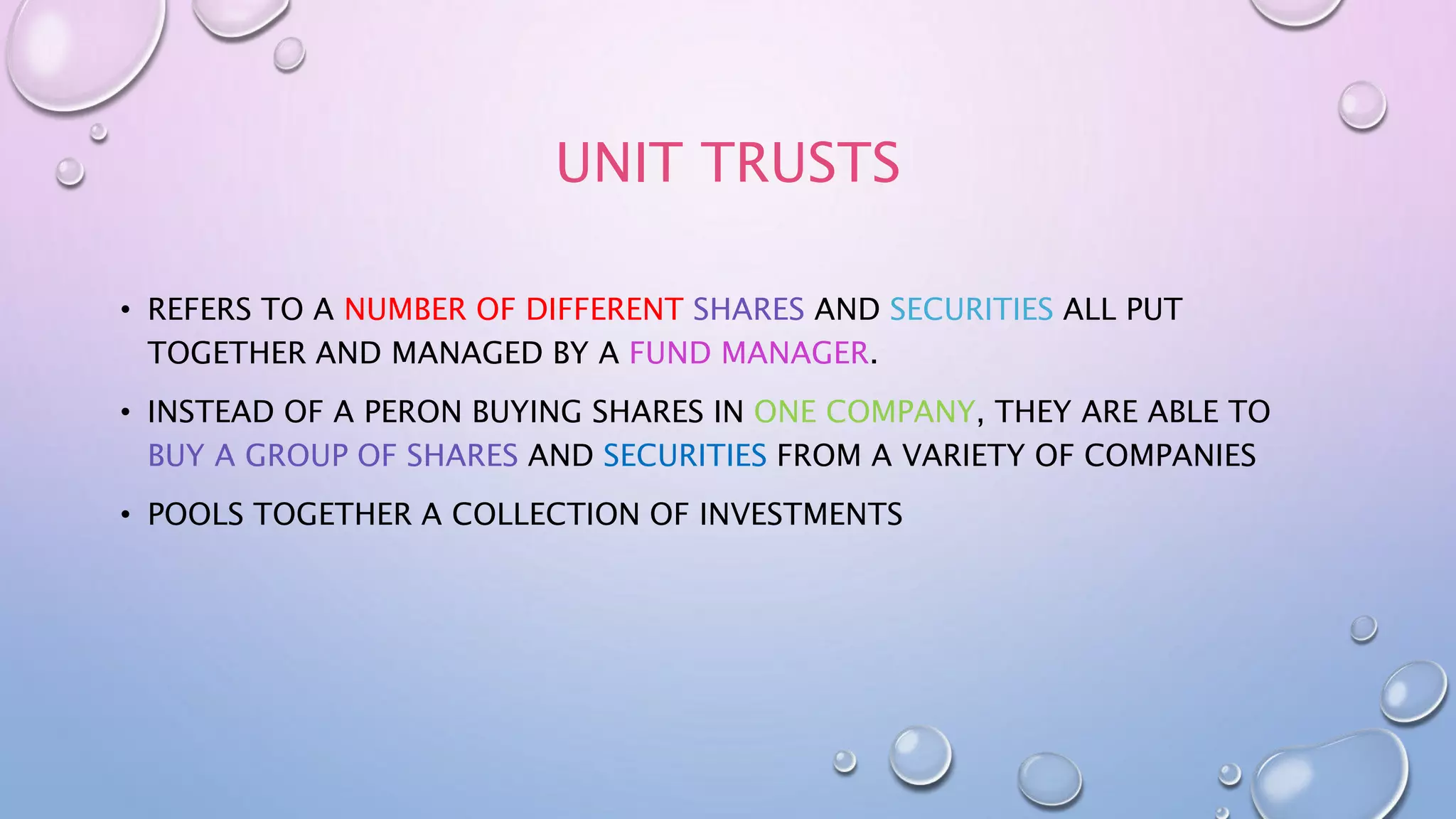 Investment securities | PPTX