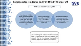 Investments in IFSC AIFs | PDF