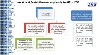 Investments in IFSC AIFs | PPT