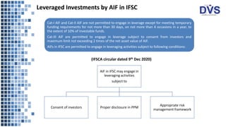 Investments in IFSC AIFs | PDF
