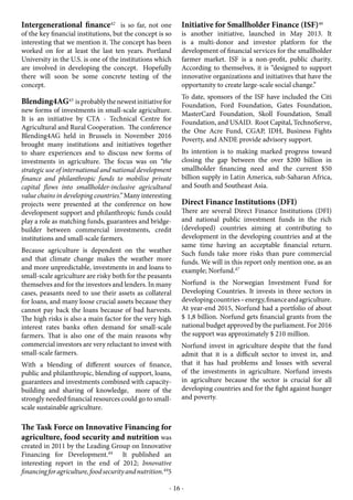 Investments in small scale sustainable agriculture | PDF