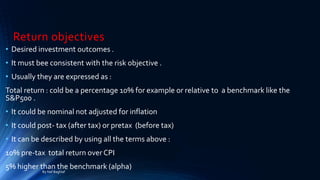 Investment strategy and tactics | PDF