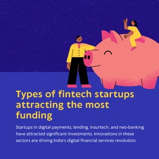 Investment Trends in Indian Fintech Startups | PDF | Financial Industry | Industries