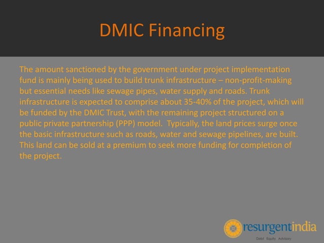 DMIC Summit - Financing - Part - 4 | PPTX