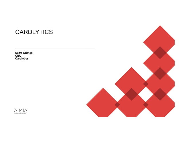 Investor Day 2012: Cardlytics | PPT