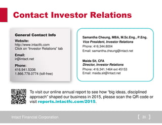 Investor presentation-april-2016 | PDF