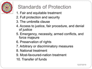 Investor State Dispute Settlement Mechanisms (ISDS) | PPTX