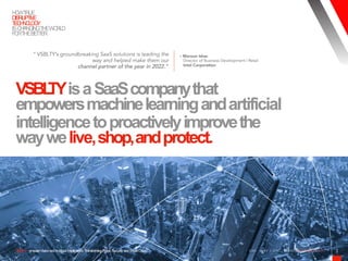 VSBLTY Corporate Presentation - November 2022 | PPT