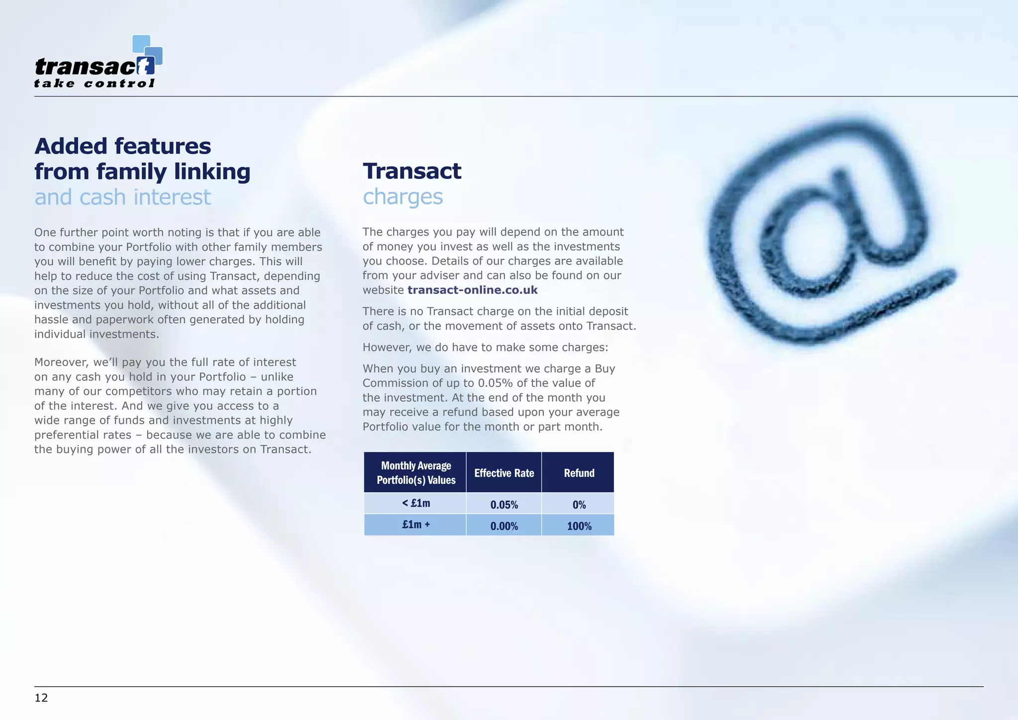Transact Investor brochure | PDF