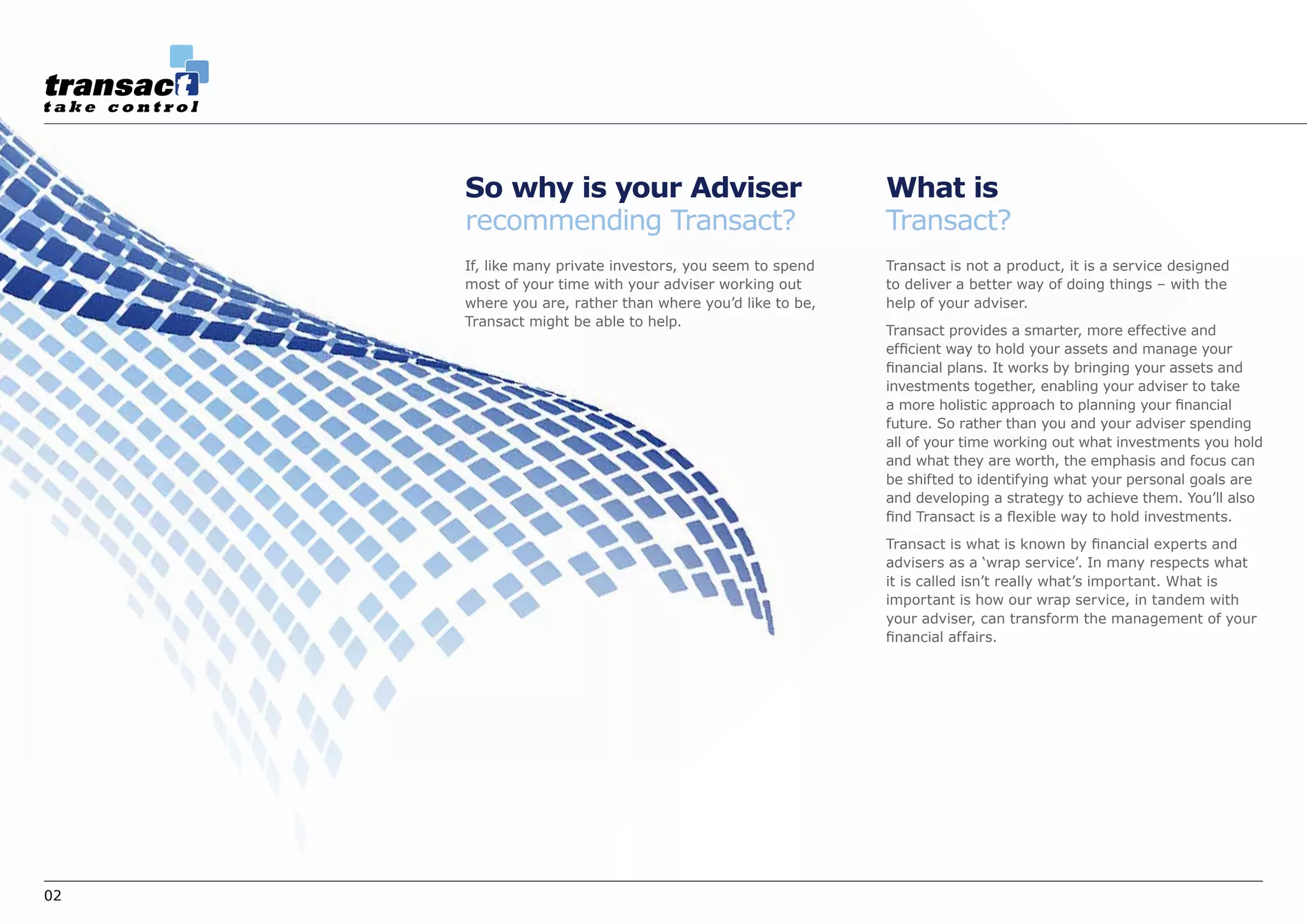 Transact Investor brochure | PDF