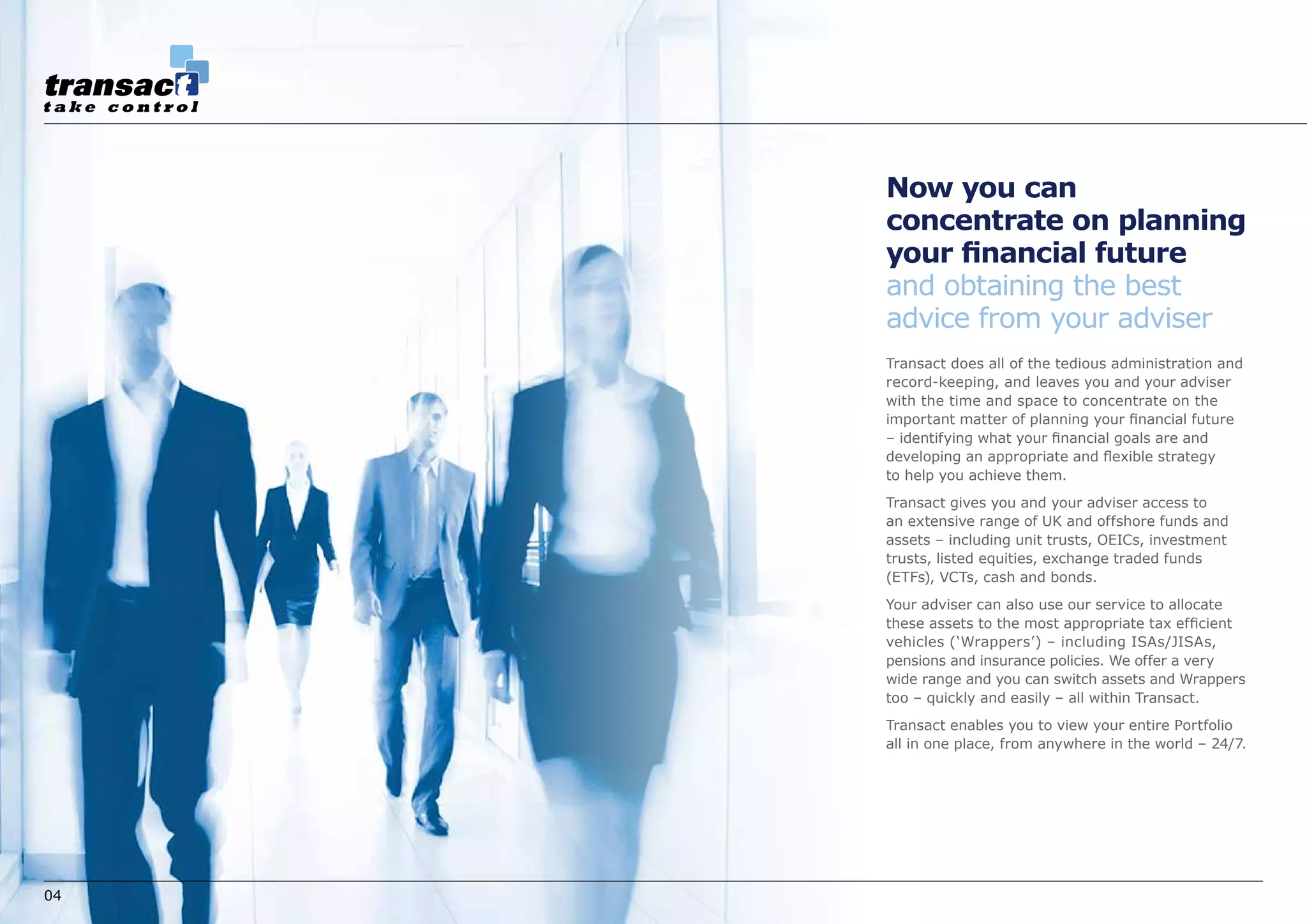 Transact Investor brochure | PDF