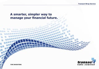 Transact Investor brochure | PDF