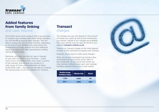 Transact Investor brochure | PDF