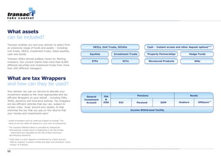 Transact Investor brochure | PDF