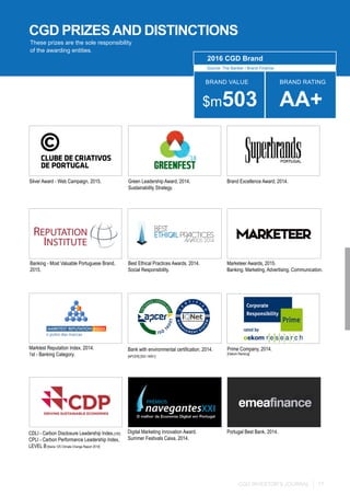 CGD | Investor journal n01_2016 | PDF