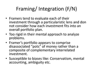 Investor personality types | PPTX