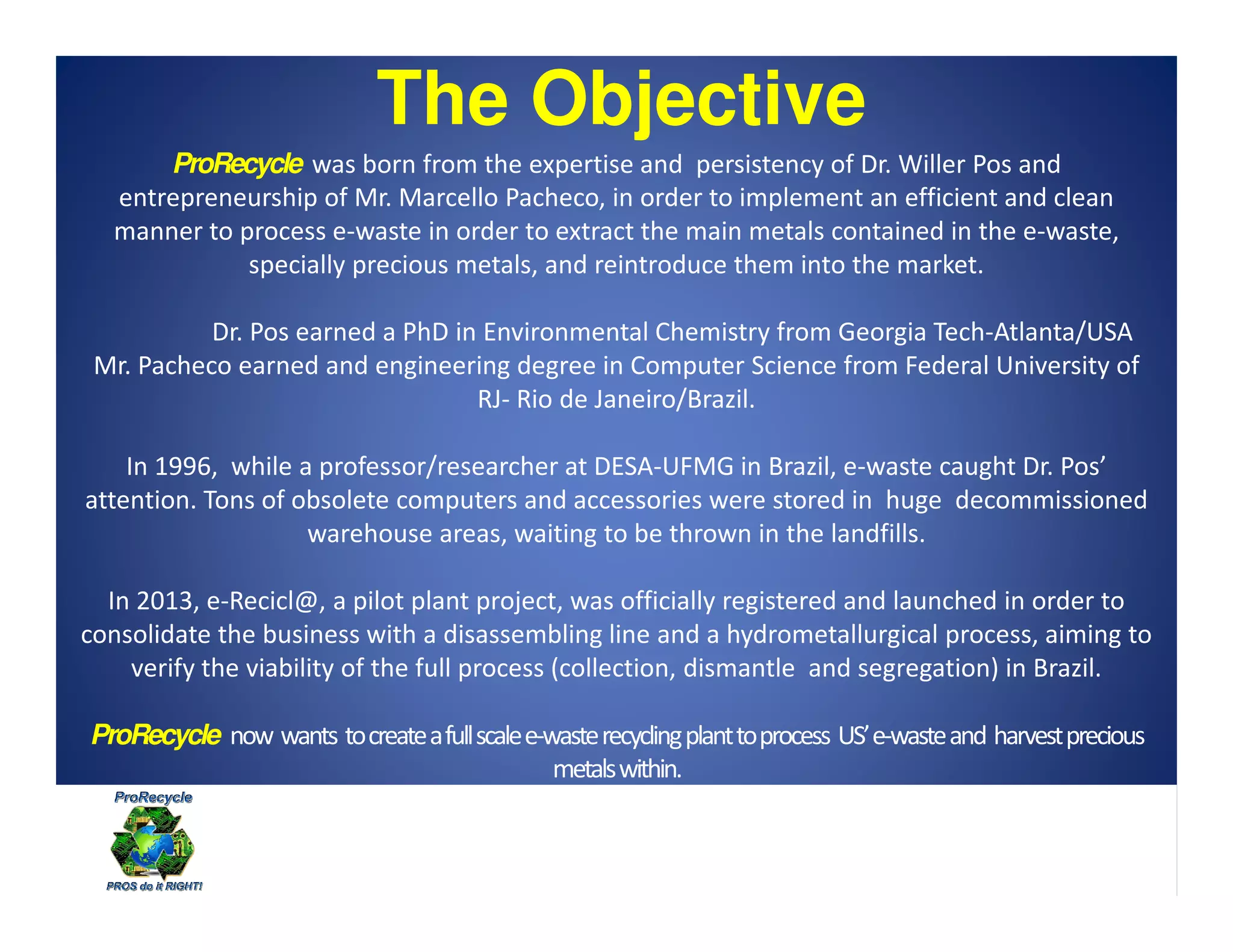 ProRecycle Pitch | PDF