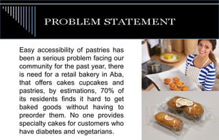 Investor pitch for prechy cakes | PPTX