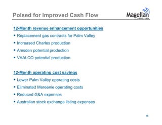 Magellan Petroleum Investor Presentation | PDF