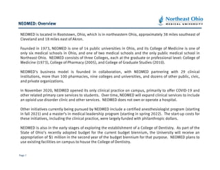 Northeast Ohio Medical University - Series 2021B | PDF