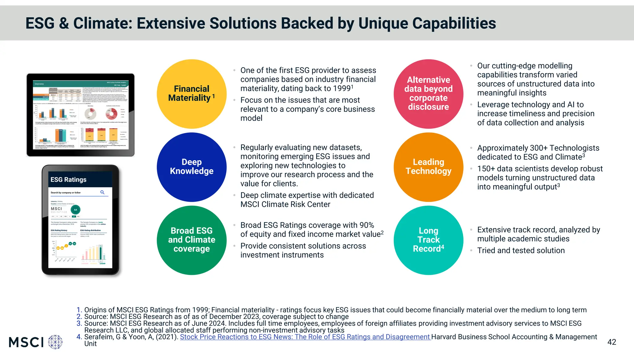 MSCI Company Investor Presentation - August 2024 | PDF
