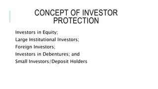 Investor protection | PPTX