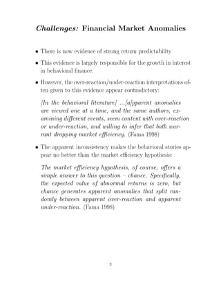 Investor psychology and security market under and overreactions ...