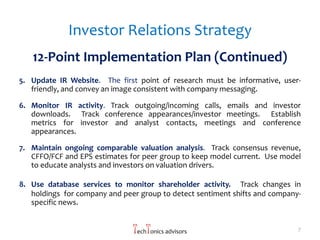 Investor Relations Toolkit | PPTX