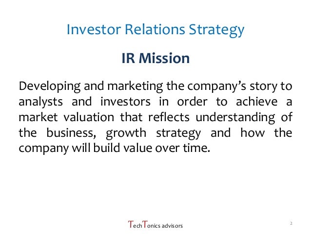 Investor Relations Toolkit