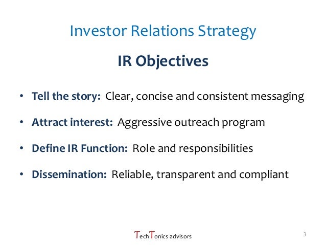 Investor Relations Toolkit