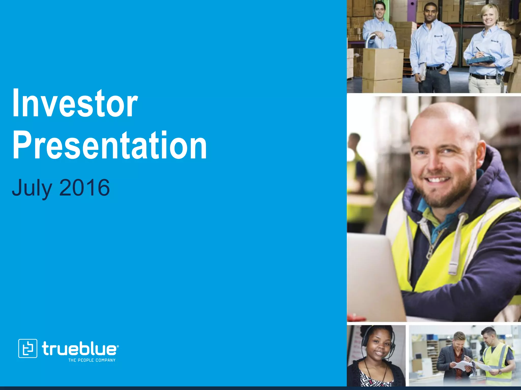 Investor Roadshow Presentation | PDF
