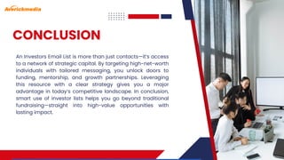 Investors Email List-Unlock High-Net-Worth Opportunities.pdf