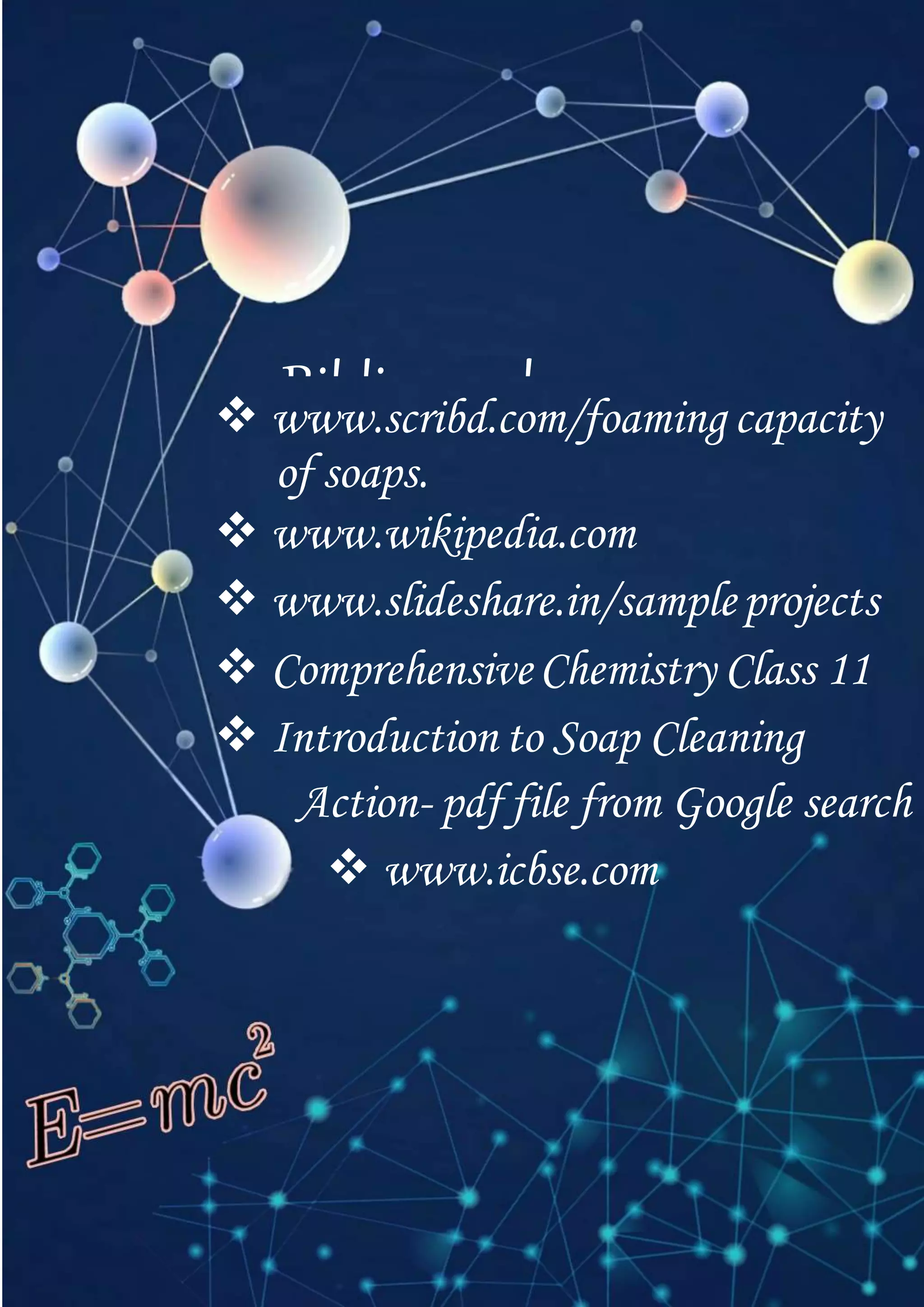 CBSE Investigatory Project Of Subject Chemistry- Class 11 | DOCX